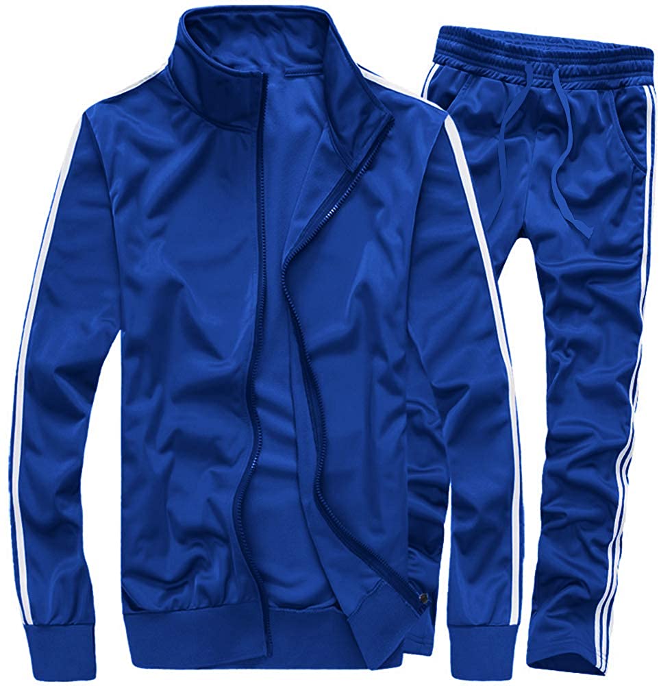 MACHLAB Men's Activewear Full Zip Warm Tracksuit – marvinsemporium