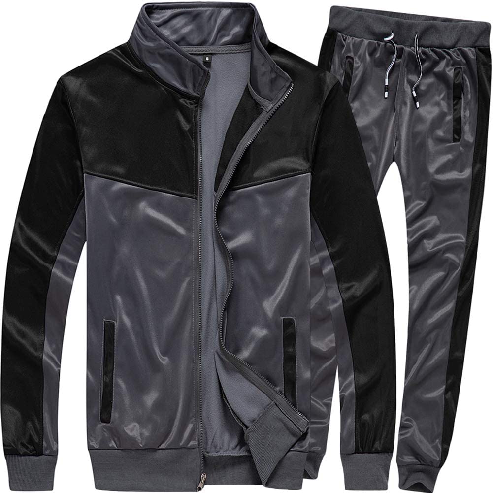 MACHLAB Men's Activewear Full Zip Warm Tracksuit – marvinsemporium
